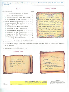 ACE Pace Samples: ACE Pace Samples - Grade 8 Social Studies