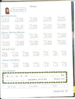 ACE Pace Samples: Pace Samples - Math Grade 3