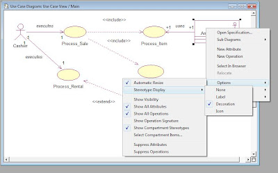 Software Engineering @ Birkbeck: Rational Rose: system actors
