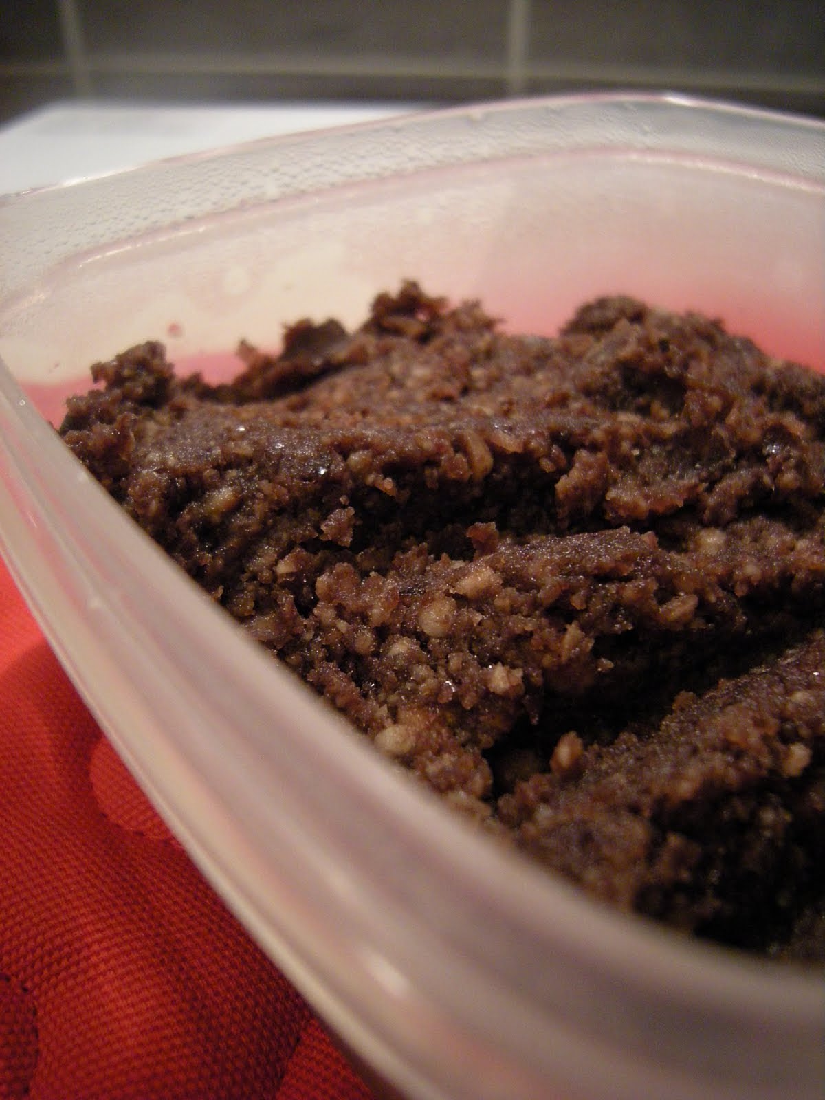 Chez Merguez & Vienne: Pâte de haricots rouges japonais (azuki)