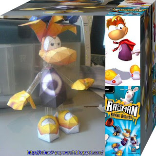 Icthus7 Papercraft: Rayman