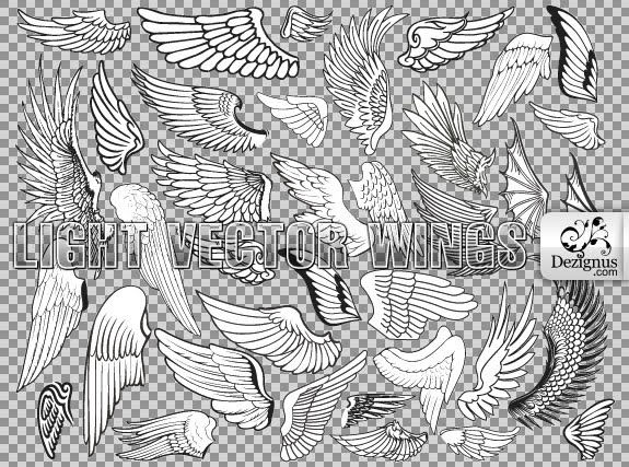 Descargas de Diseño | Templates | Graficos | Icon: Vectores de alas gratis