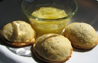 At Harvest Moon Farm: Sweet Potato Dessert Ravioli with Pineapple Sauce