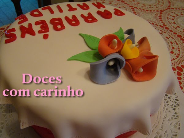 Doces com Carinho: Bolo da Matilde