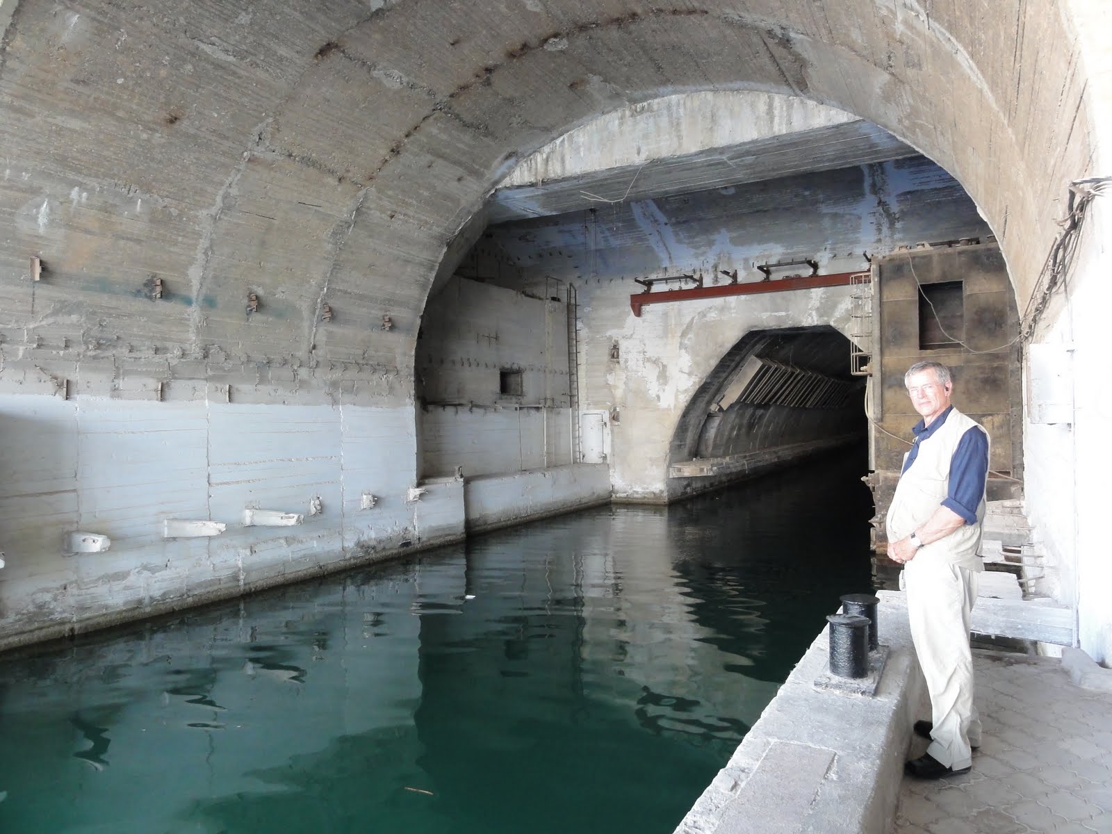 Todd Travels 2010: Balaklava Submarine Base