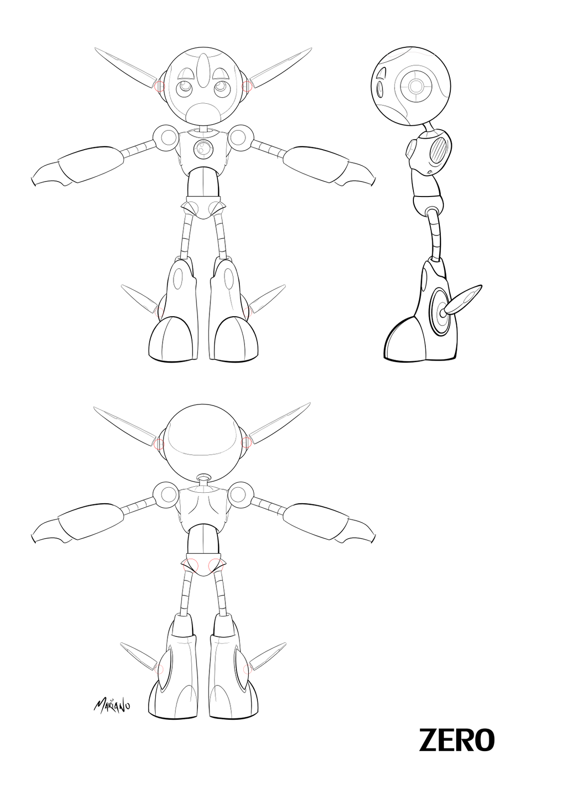 Mariano Romero Cómics e Ilustración: DISEÑO PREVIO DE UN PERSONAJE ...