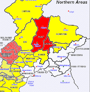 Valley Of Hazara: MAP OF HAZARA VALLEY