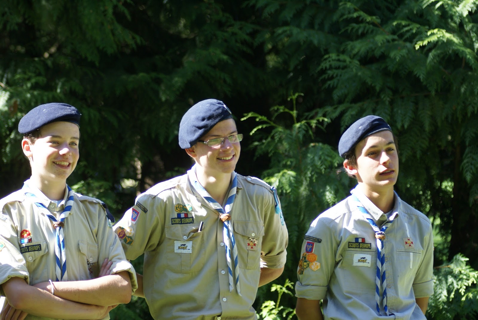 Montées à la troupe @ Scout d'Europe Troupe 1° Châteauroux