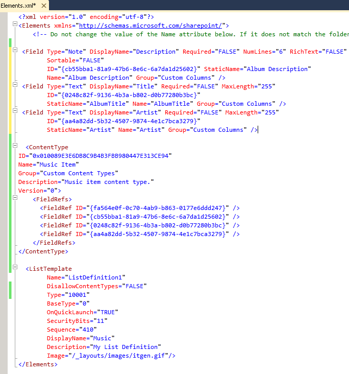 SharePoint Roots: Developing a List Definition in SharePoint 2010