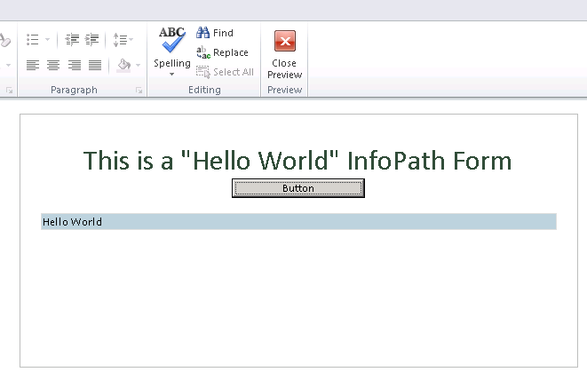 SharePoint Roots: Add code to an InfoPath 2010 Form
