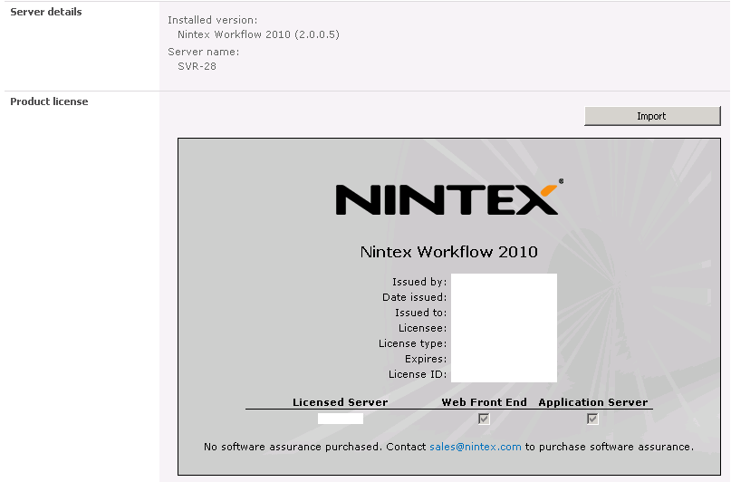 Sharepoint Roots Nintex Workflow 2010 Installation