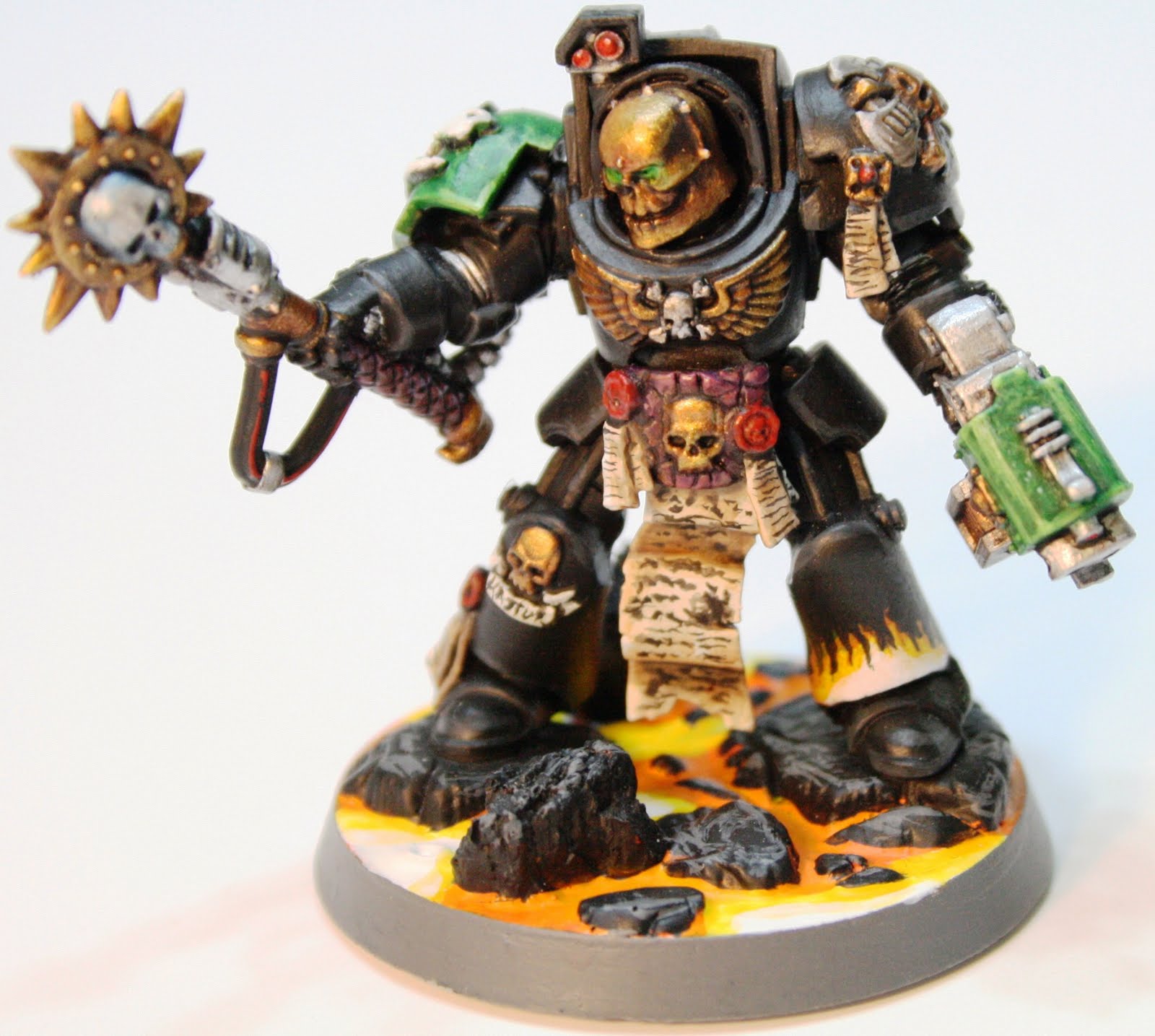 Team Snake Eyes: Army Showcase: Salamanders Headquarters