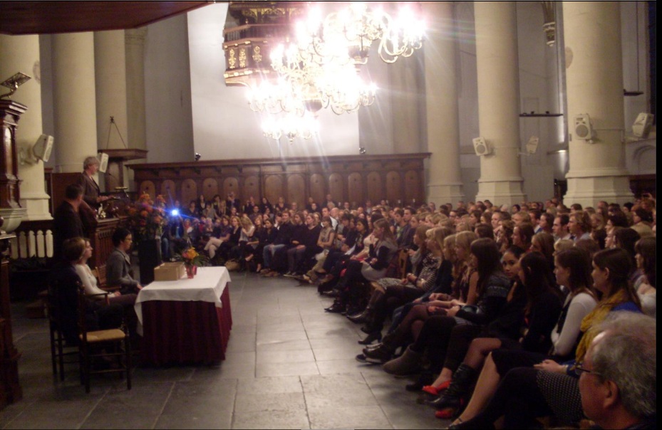 marjolein's log: Propedeuse uitreiking