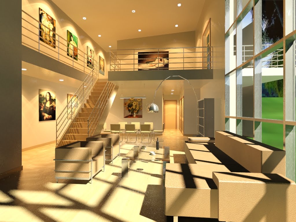 Modelado en Revit, Max, Photoshop y otros: Edición de un render de Revit