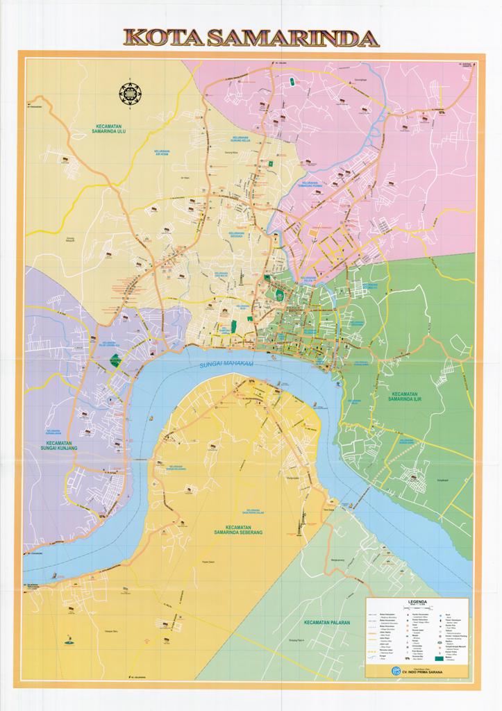 belajarword2010: peta samarinda