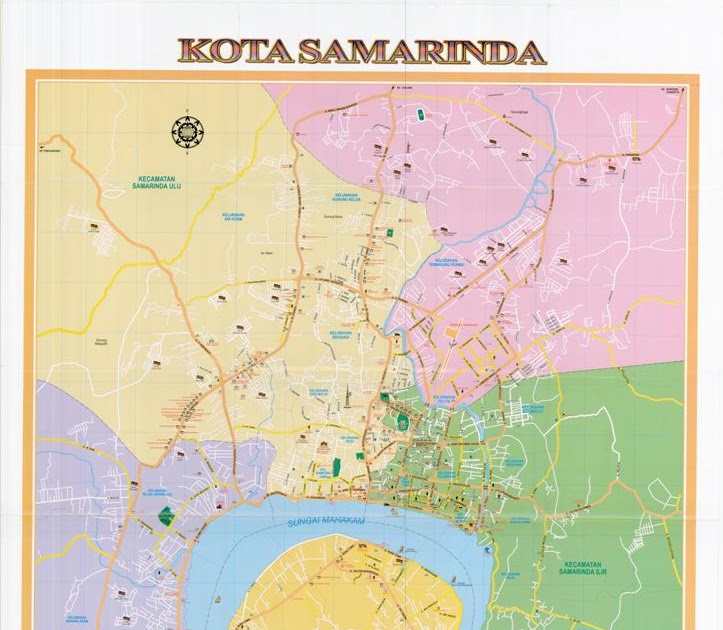 belajarword2010: peta samarinda