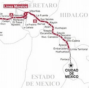 Mexican Railroads: Ferromex & KCSM - Querétaro to Mexico City