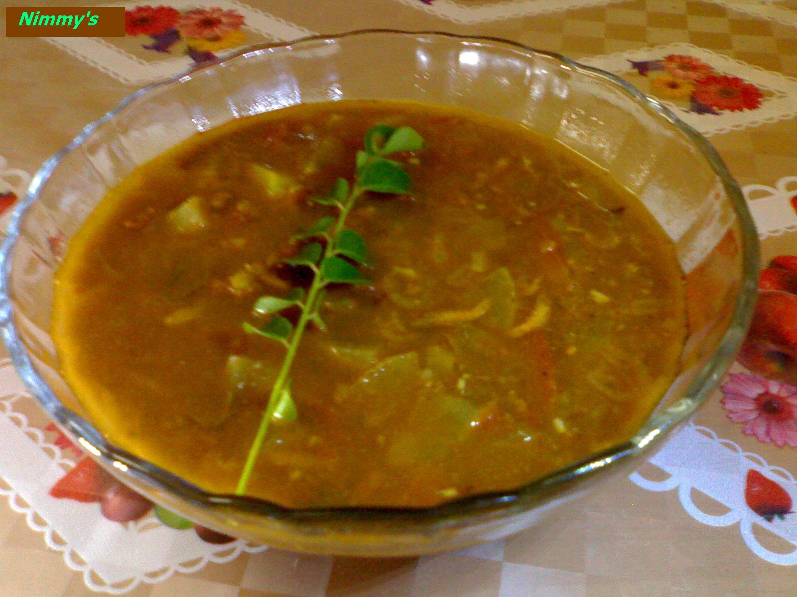 Simple Indian Cooking Recipe: Simple Indiian Instant Loki-Daal Curry