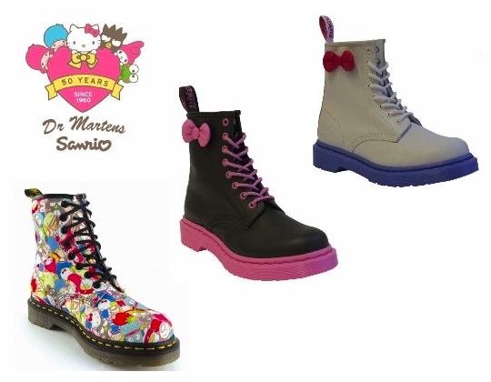 Today's Hipster: Hello Kitty Doc Martens