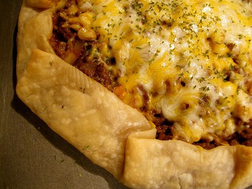 Cookbook Jungle: Beef & Cheese Foldover