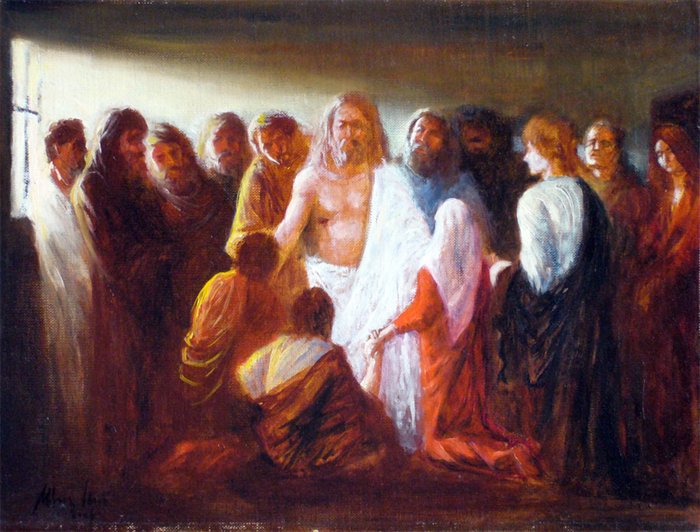 Icons Imagery Jesus Appears To The Disciples After The Resurrection