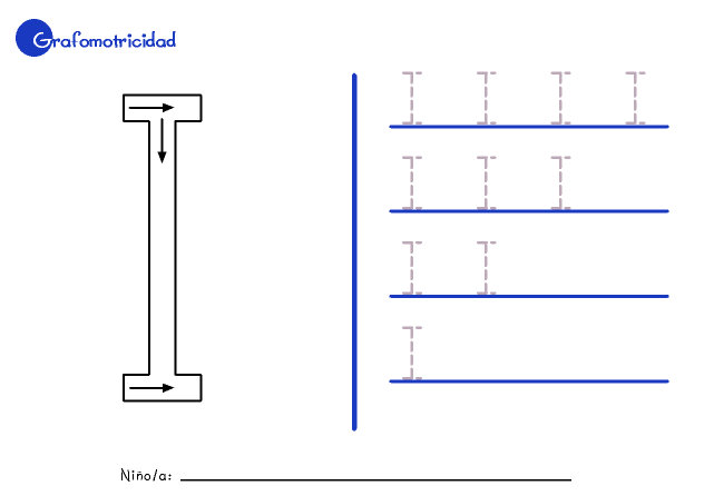 Jugando con Primari@.: Fichas de la letra "I"
