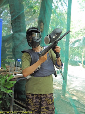 MÅԄҀḈụϚ ϐԼօԌ: War Game (Paintball) in War Museum Penang.