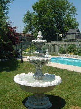 Fantani arteziene, balustri, statuete,ornamente decorative ipsos ciment alb