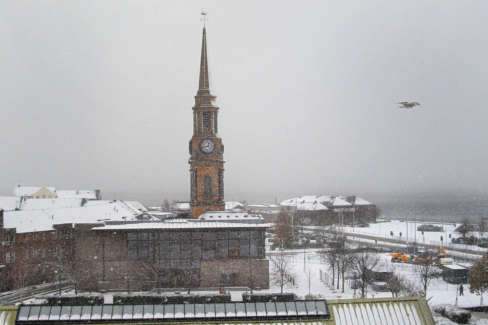John Parker Pics: Snow in Port Glasgow