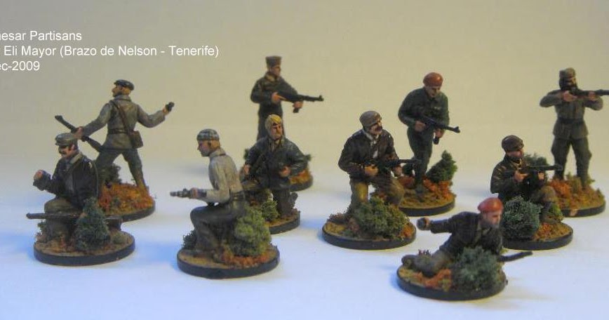 oneseventytwoscale.com: Caesar 1/72 Scale Partisans / French Resistance