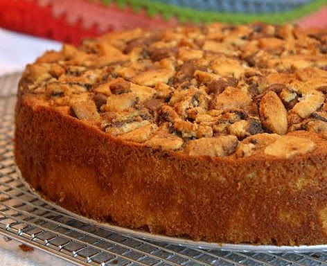 Jane's Sweets & Baking Journal: Marble Mint-Milano Cake