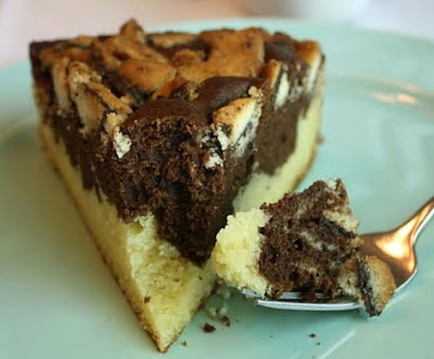 Jane's Sweets & Baking Journal: Marble Mint-Milano Cake