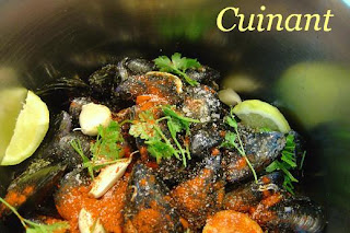 Cuinant: -CLÒTXINES SACSADES