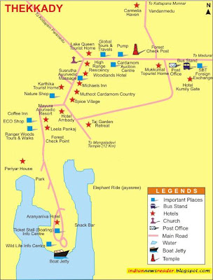 Indian News Reader: Kerala Tourism - Thekkady