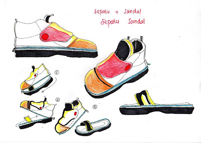 Design Inspiration and Creativity: my creative concept design:sepatu ...