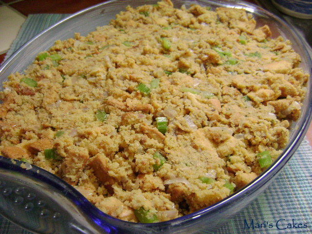 Cornbread Stuffing | Mari's Cakes