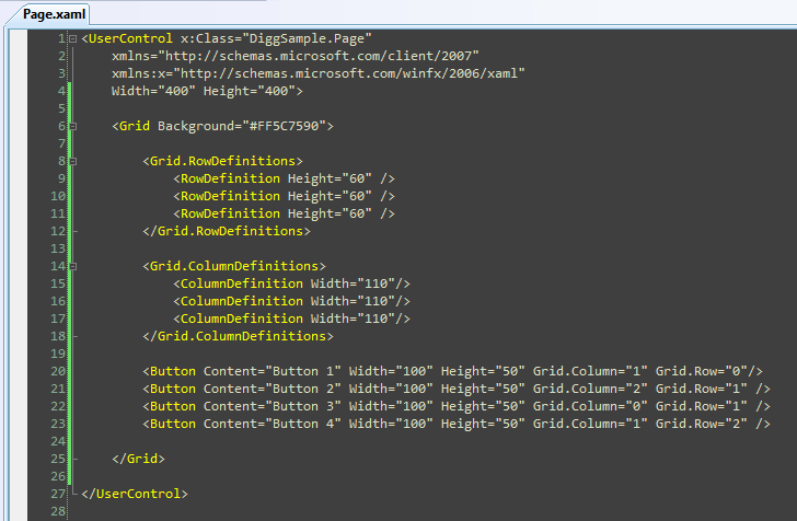 Silverlight 4 tutorials: Silverlight Layout Controls