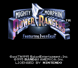 Nostalgico Games: Série Power Rangers SNES