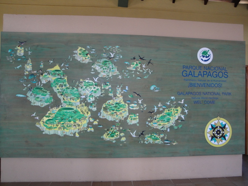 San Cristobal Island, Galapagos Islands: Maps of Islands