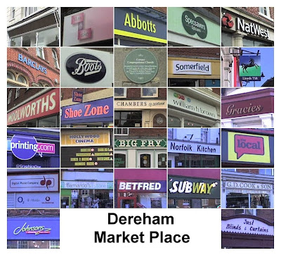 Transition Dereham: Dereham shop sign pictures