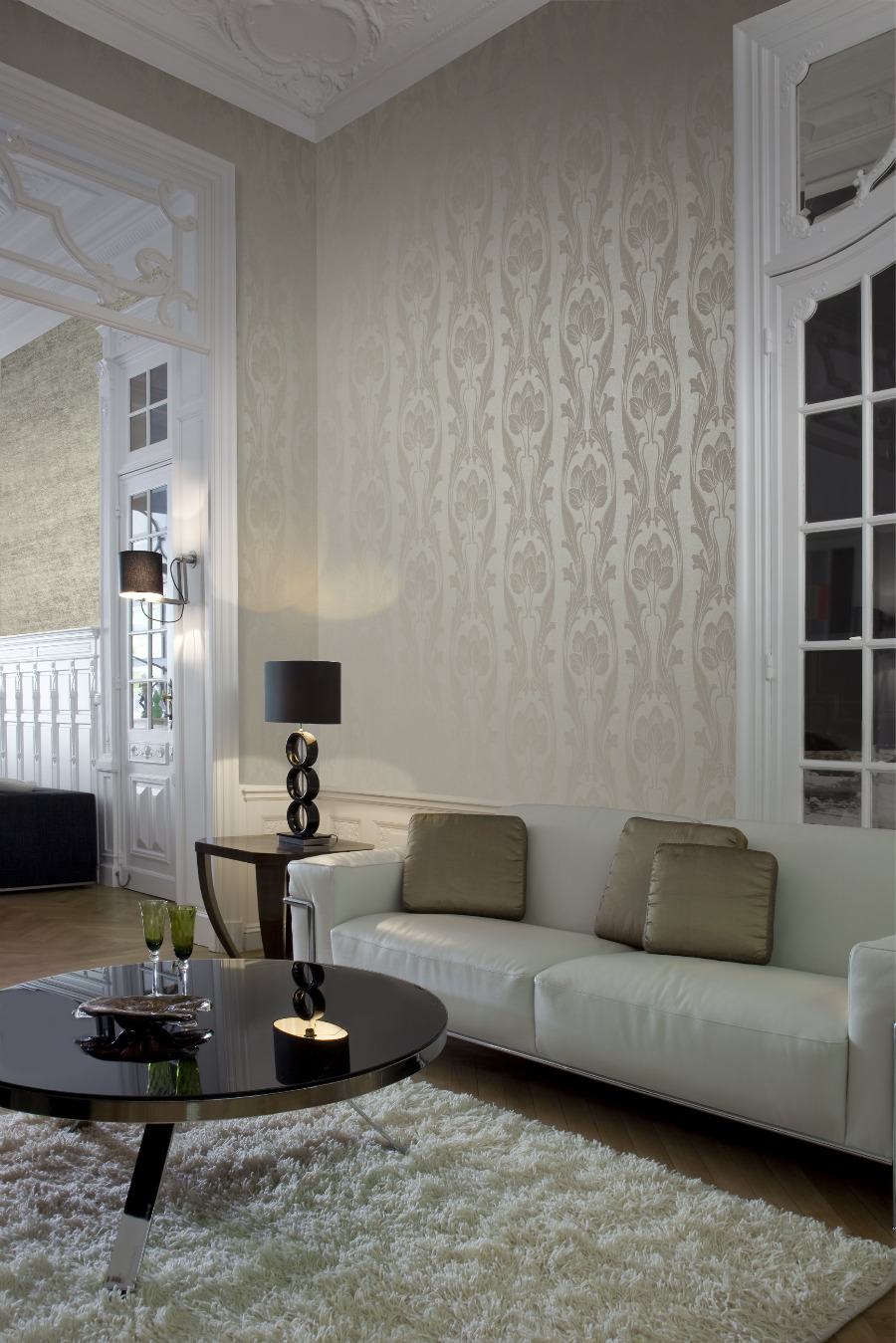 Decoratiuni interioare: Tapet Satinat 2011 Lotus