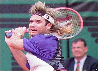 Young Andre Agassi - Once Teenage sensation turned legend