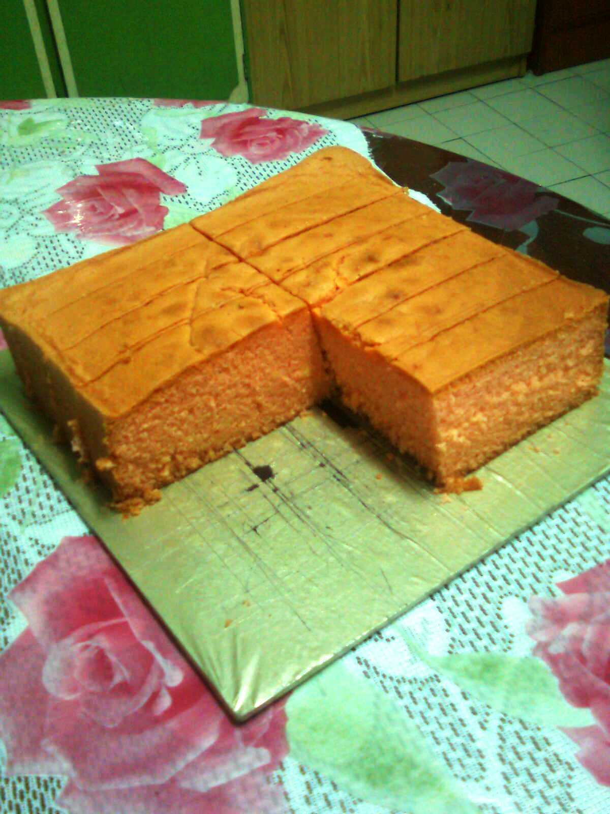 InA`s HoMeMaDe ChOcOlAtE DaN KeK....: KEK KOSONG TANPA KRIM...