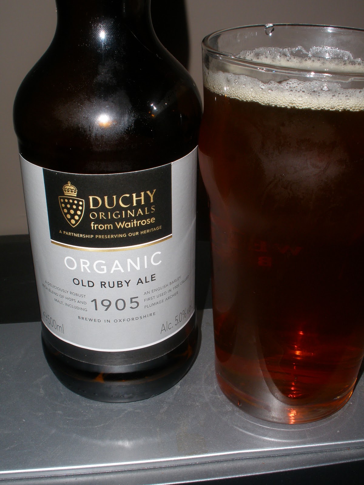 Matt's Beer Den: Duchy Originals - Old Ruby Ale 1905