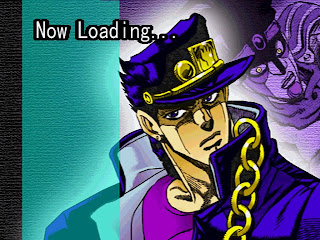 jojo's bizarre adventures: PSX Game Loading Screens