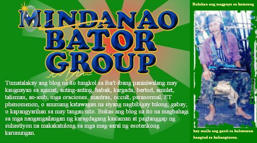 Mindanao Bator Group: Tagabulag/Tagolilong Gamit Ang Bao Na May Solo Ojo