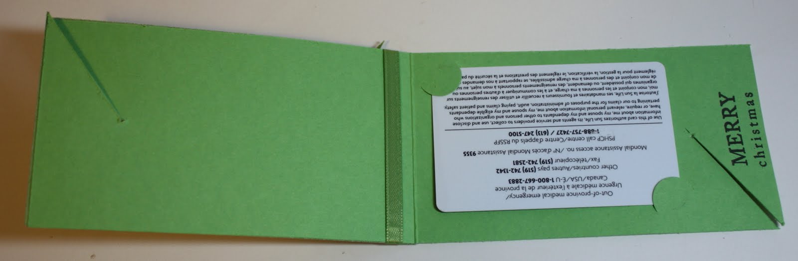 Thimbles, Bobbins, Paper and Ink: Slit Latch Gift Card Holder