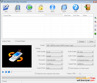 Todo Para tu Movil Gratis: Ultra Mobile 3GP Video Converter para ...
