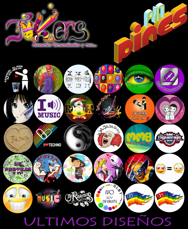 La vida es un circo: PIN-PINES BOTONES QUE DEMUESTRAN TU PERSONALIDAD