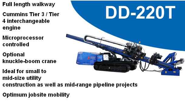 DD-220. Новый тяжеловес на ринге ГНБ от American Augers | Блог о ГНБ и ...